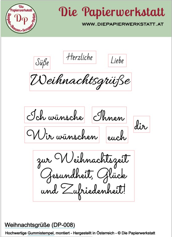 Die Papierwerkstatt - Stempeln Stanzen Scrappen Plotten ...